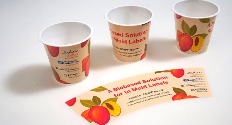 SABIC and partners launch bio-based IML solution for food packaging ...