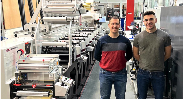 Mark Andy Evolution press installed with Spain-based converter - Label ...