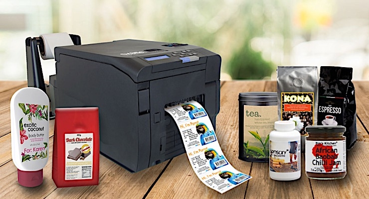colour laser label printer