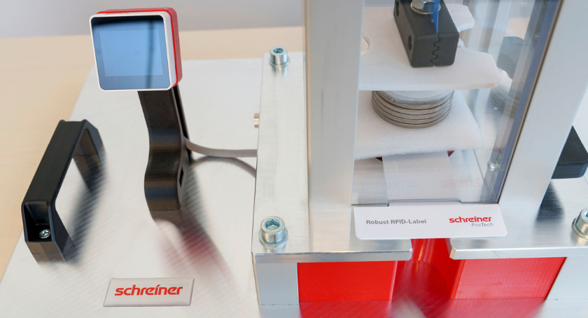 Schreiner ProTech develops 'Free Fall' demo unit for Robust RFID-Labels ...